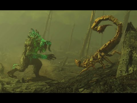 Fallout 4 - CLASSIC REMATCH "Glowing Deathclaw VS. Albino Radscorpion ...