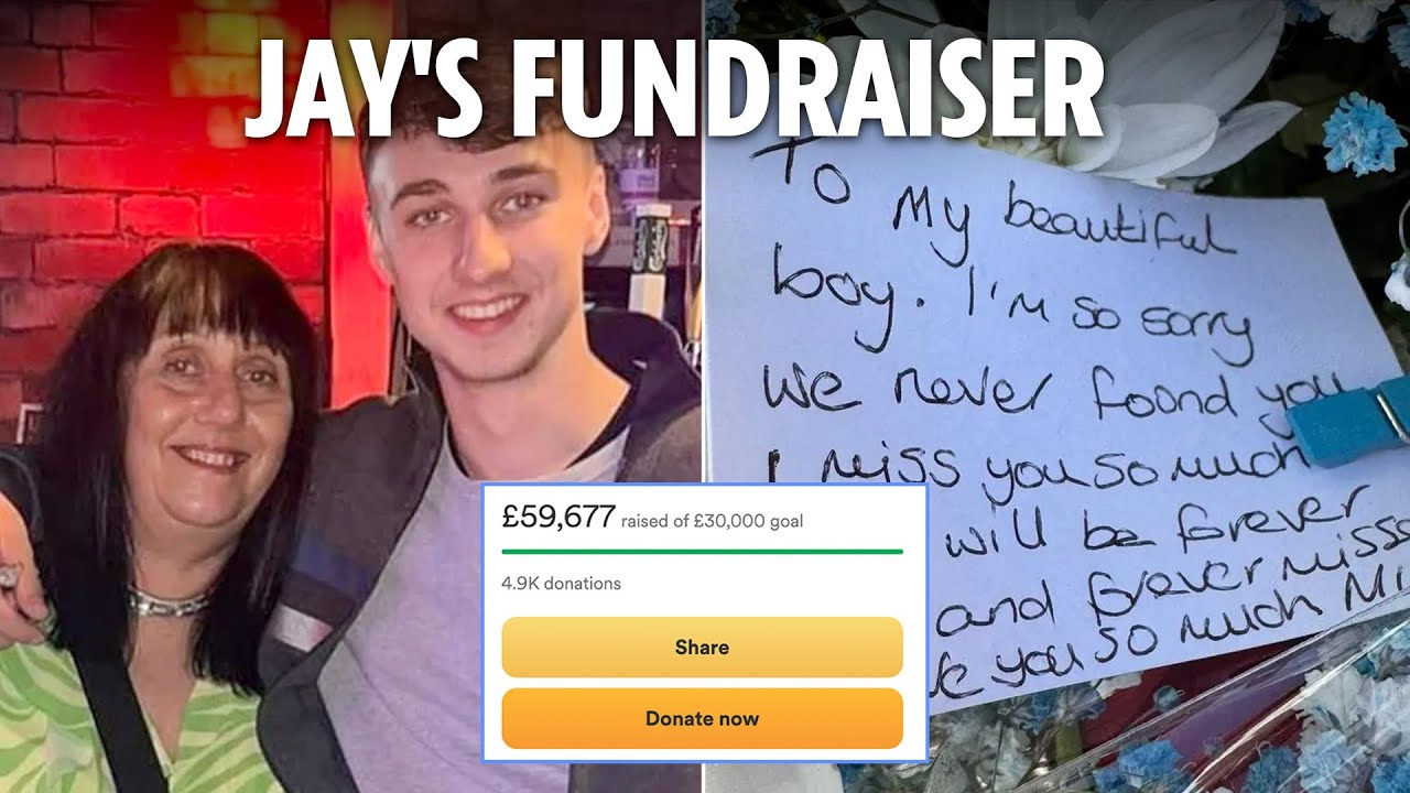 Jay Slater’s mum reveals how £60k GoFundMe will be used as she pleads ...
