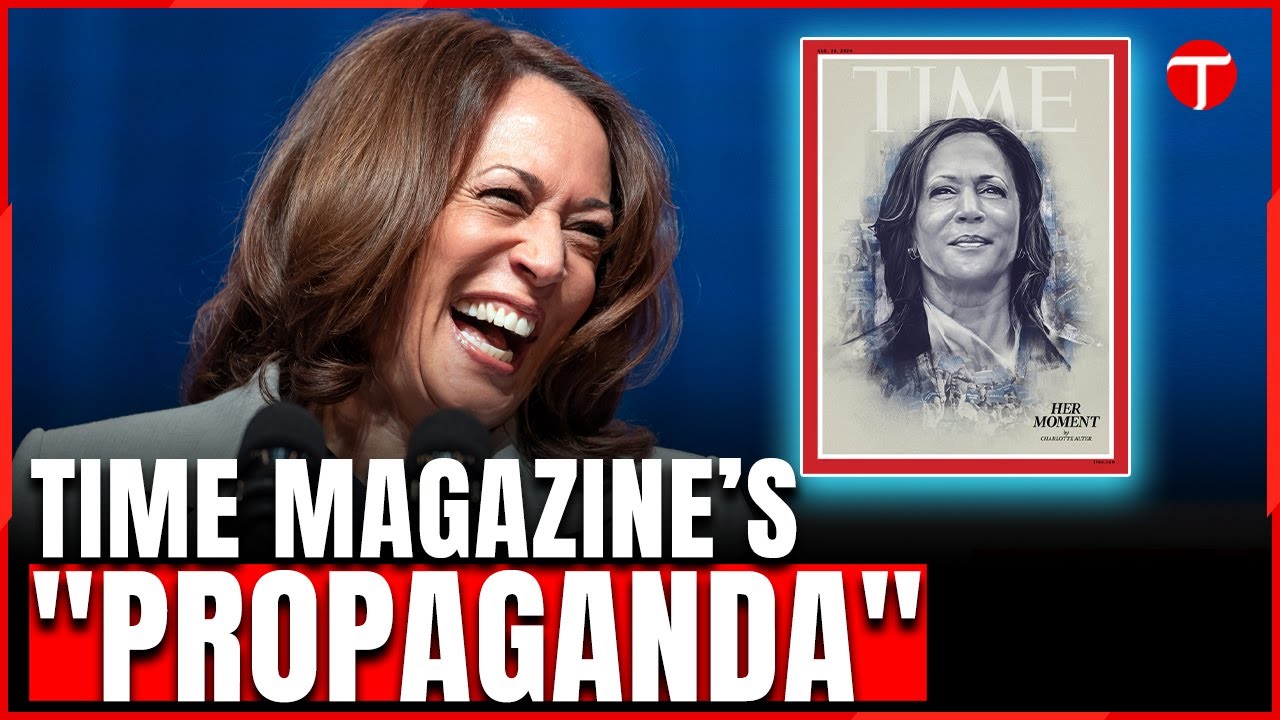 Kamala Harris TIME Magazine cover slammed as ‘propaganda’ - YouTube