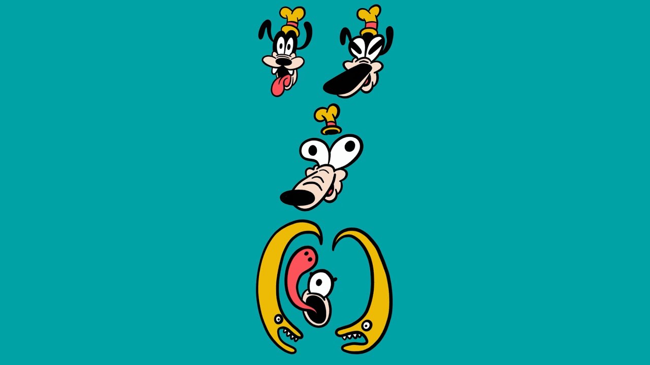 Goofy frame by frame animated loop made in Adobe Fresco on my iPad # ...