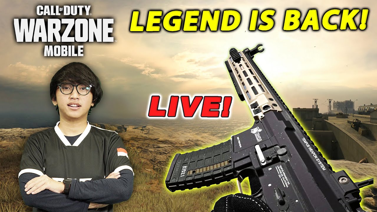 LEGEND IS BACK! Akhirnya Main COD WARZONE Mobile (Live) - YouTube