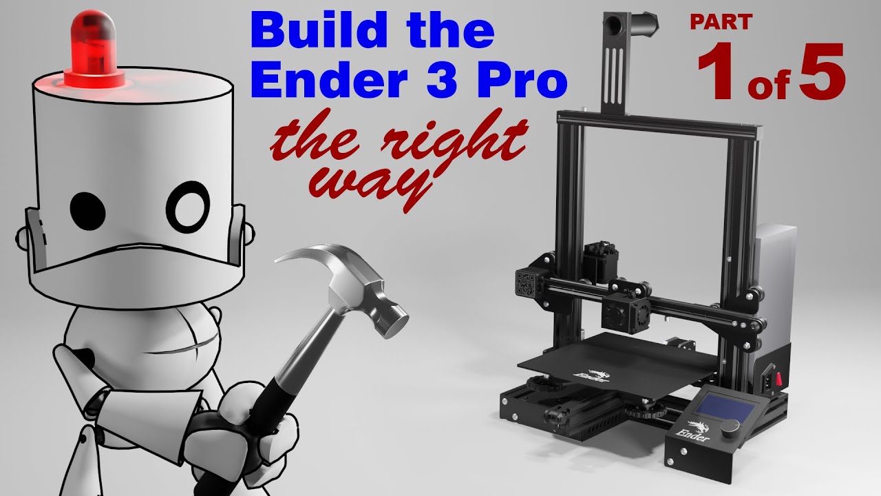 Ender 3 Pro (2022) Assembly Guide - Part 1 - YouTube
