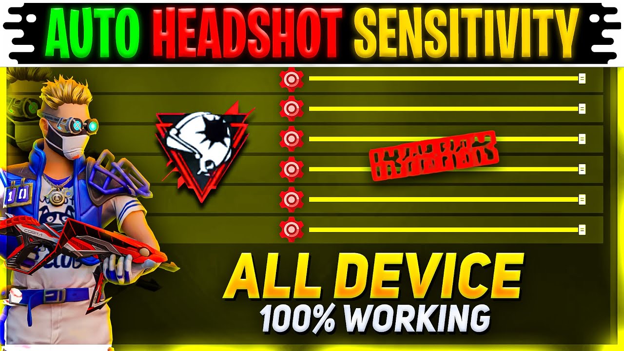 After Update Auto Headshot Sensitivity Setting Free 🔥|| Free Fire ...