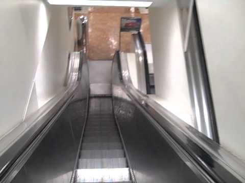 Vintage Peelle Escalators in Macy's at Broadway Mall in New York, NY ...