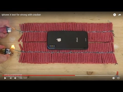 Apple iPhone X BOOM/TRIAN TEST