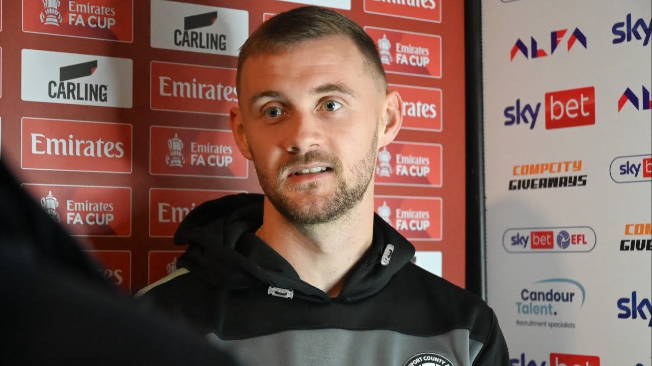 Shane McLoughlin Shares His Thought's on Newport's FA Cup Win - YouTube