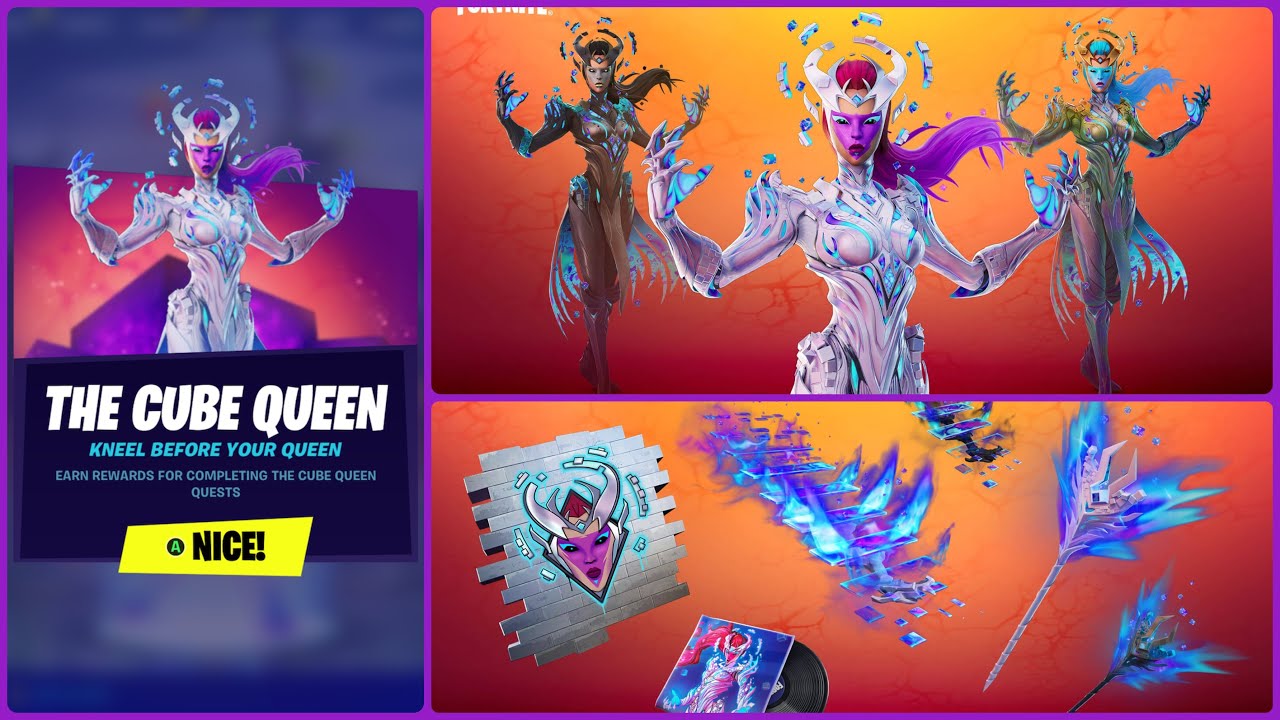 How to Unlock All FREE Cube Queen Rewards - YouTube