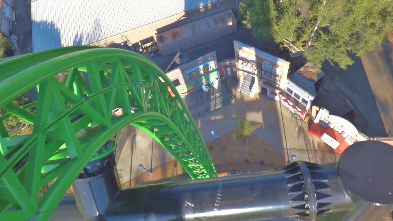 Six Flags Magic Mountain Green Lantern