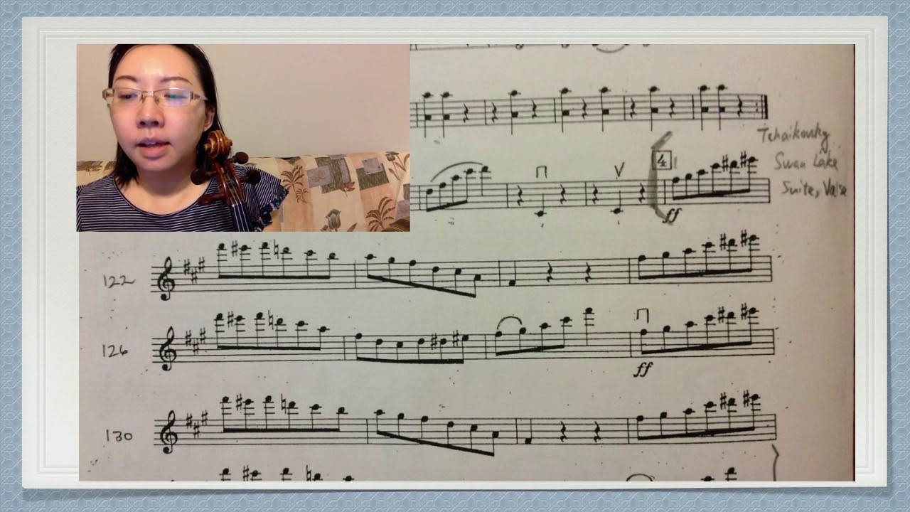 Essential Violin Techniques for Orchestral Sight Reading - YouTube