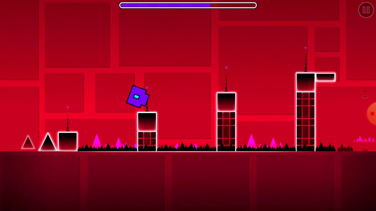 Geometry dash lite nivel 1 - YouTube