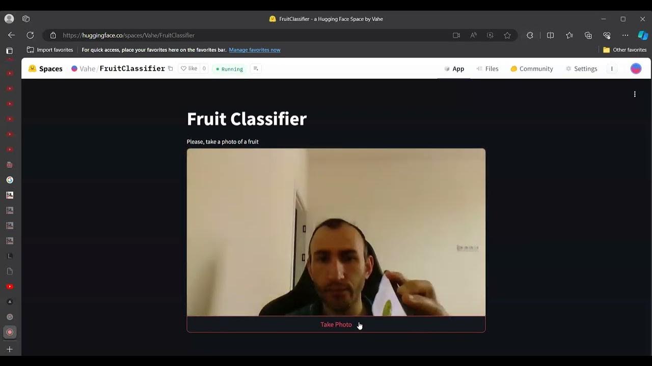fruit classifier - YouTube