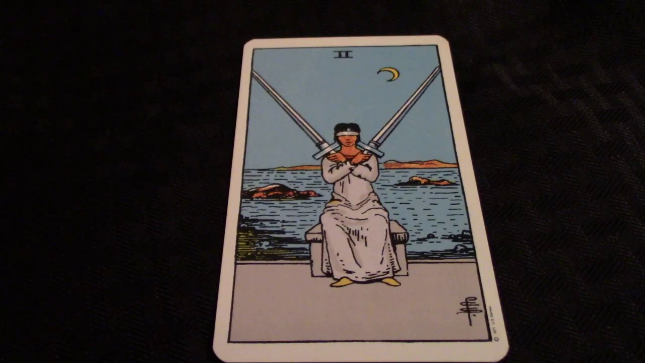 Two of Swords - Upright & Reversed - YouTube