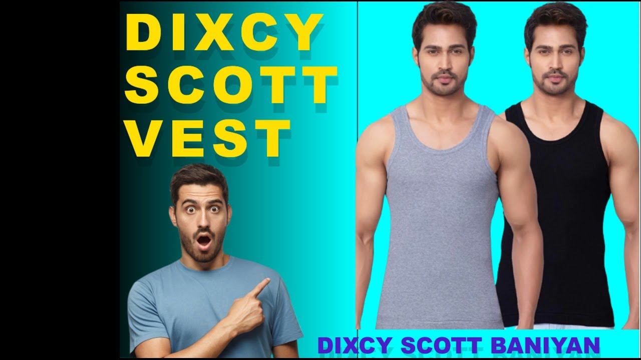 DIXCY SCOTT VEST/ DIXCY SCOTT BANIYAN/ GYM Baniyan/Best in market # ...