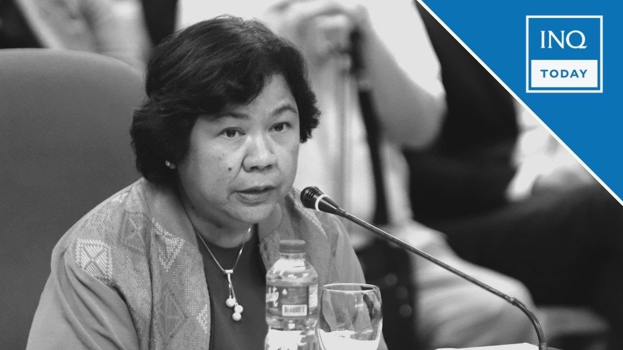 DMW chief Susan ‘Toots’ Ople dies | INQToday - YouTube