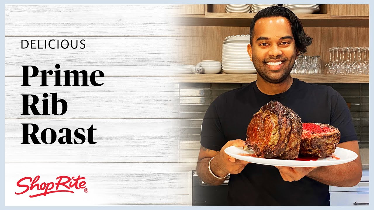 Delicious Prime Rib Roast with Kaysch | ShopRite Grocery Stores - YouTube