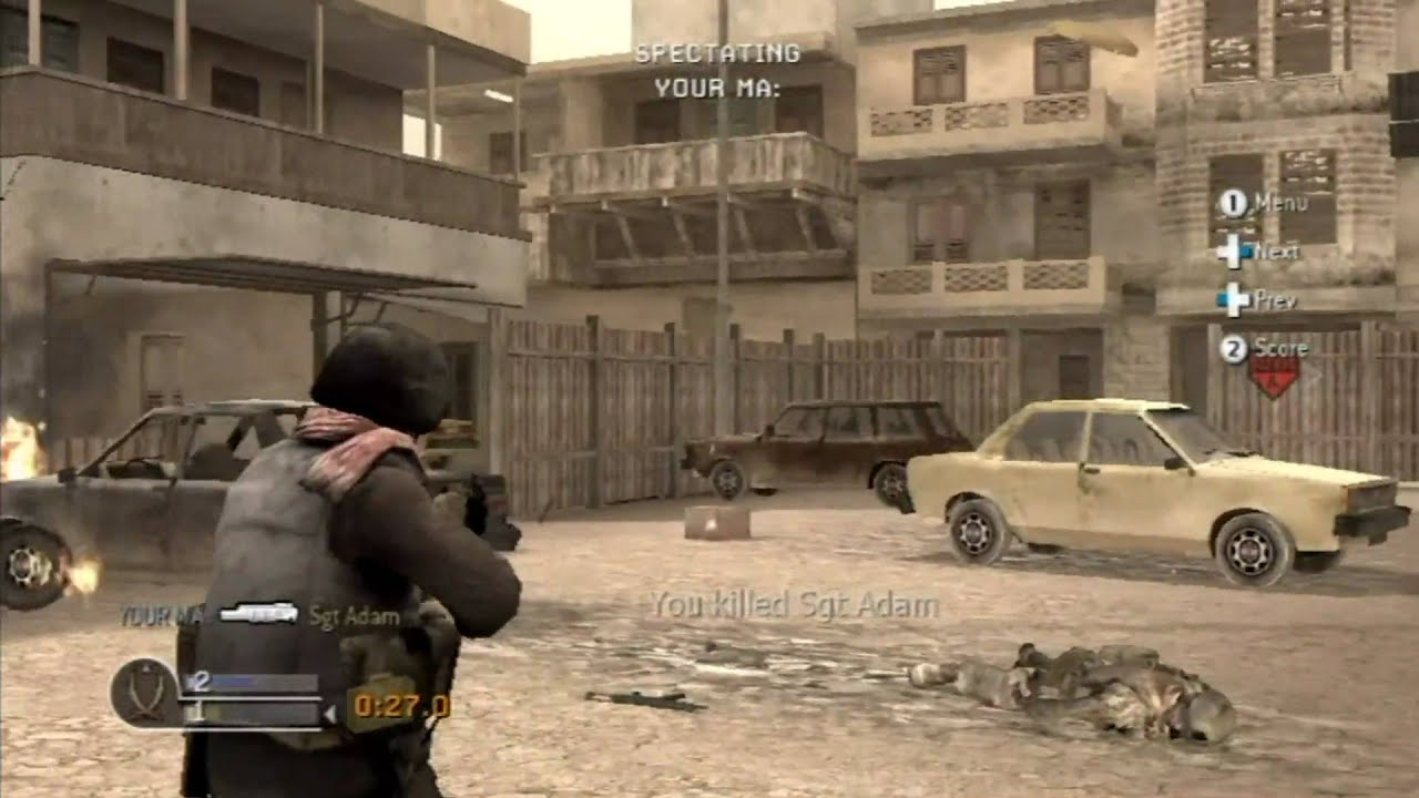 Call Of Duty 4 Modern Warfare Reflex Search & Destroy Victory! Backlot ...