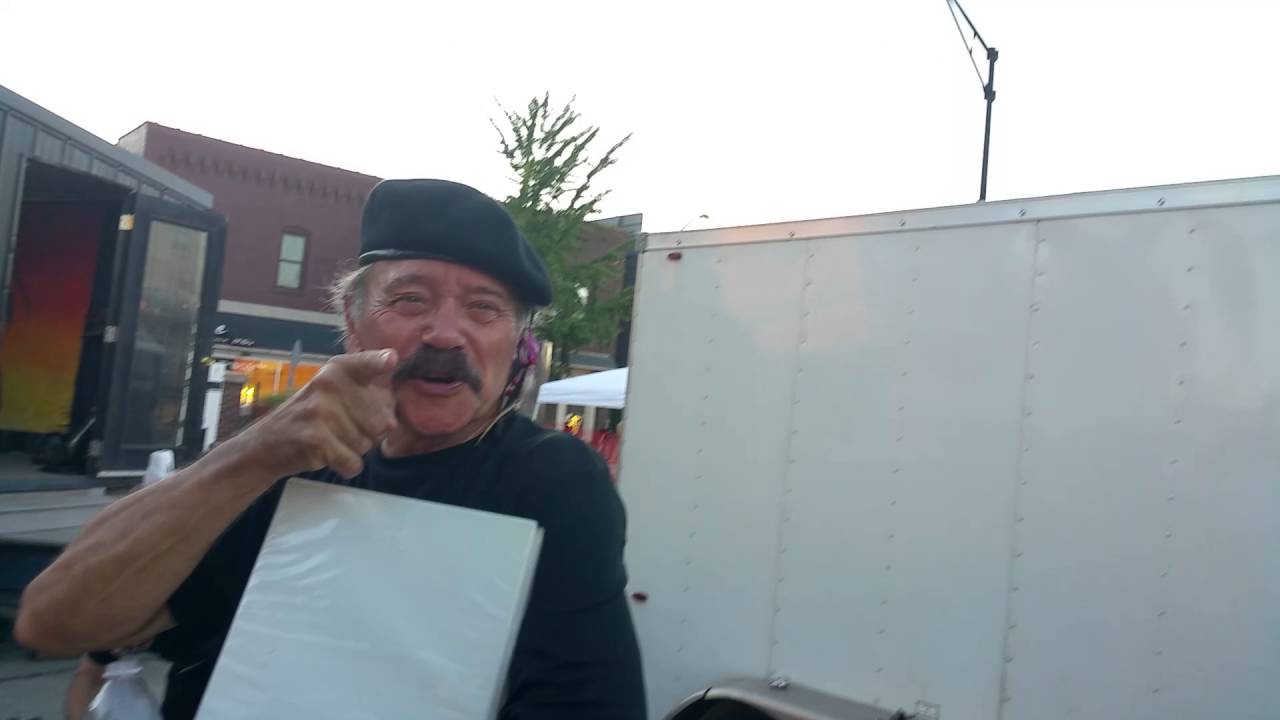 Visiting My Friend Terry Luttrell In Downtown Champaign, Illinois ...