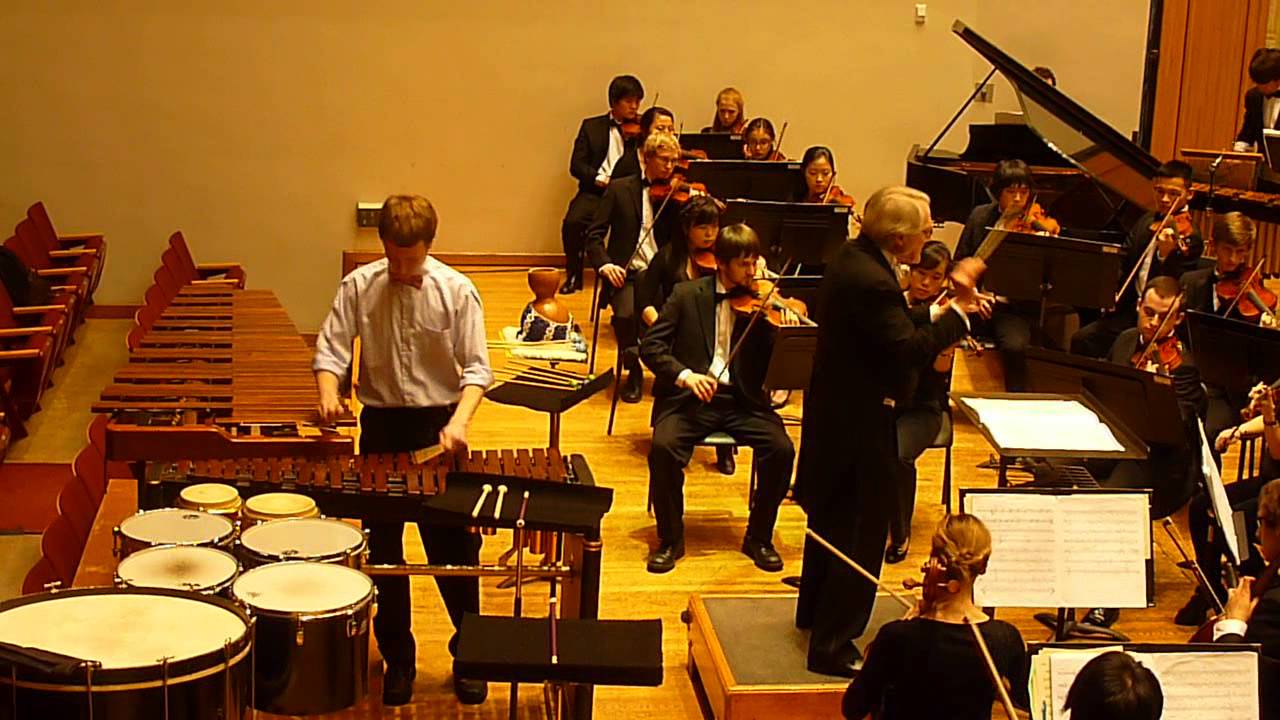 Jacob Wolbert - Winner of the Percussion Section, Student Concerto ...