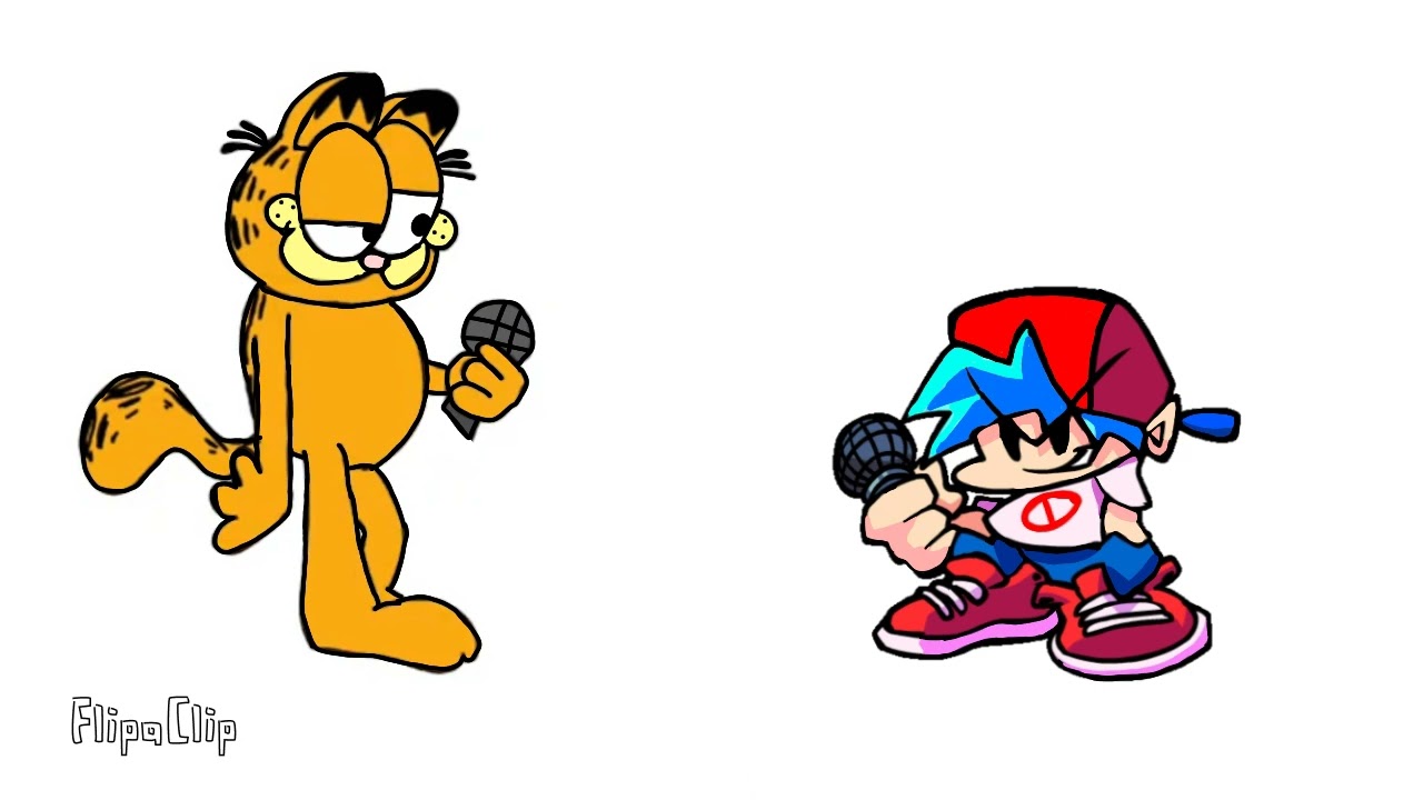 fnf vs garfield - YouTube