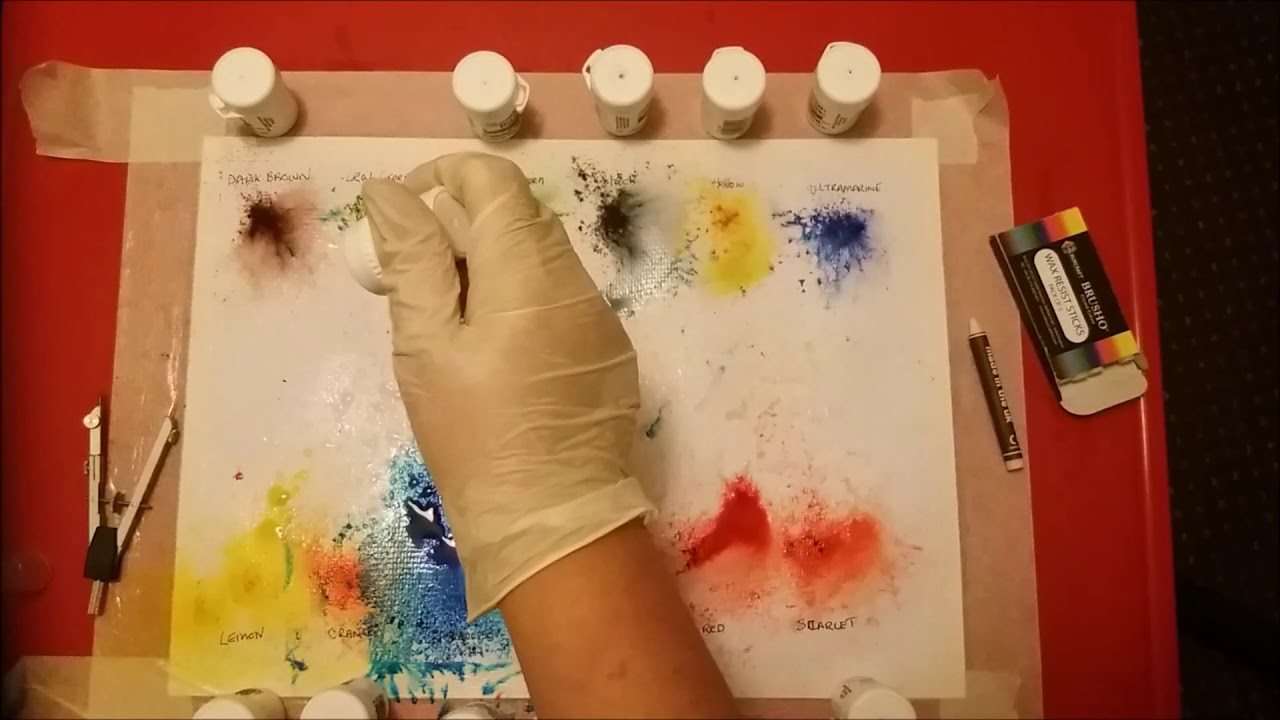 Brusho Paints Tutorial For Beginners with Artist Janette Oakman - How To Use Brusho Paints Part ...