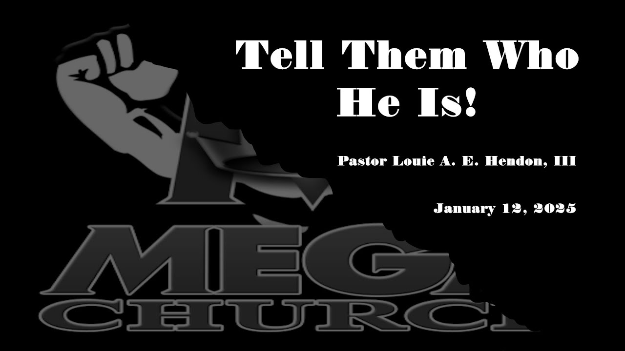 Sunday Morning Worship Service - 1/12/2024 - Pastor Louie A. E. Hendon ...
