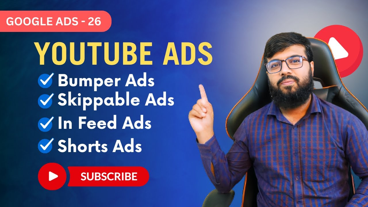 YouTube Skippable Ads, Bumper Ads, In Feed & In Sharts Ads | Google Ads ...