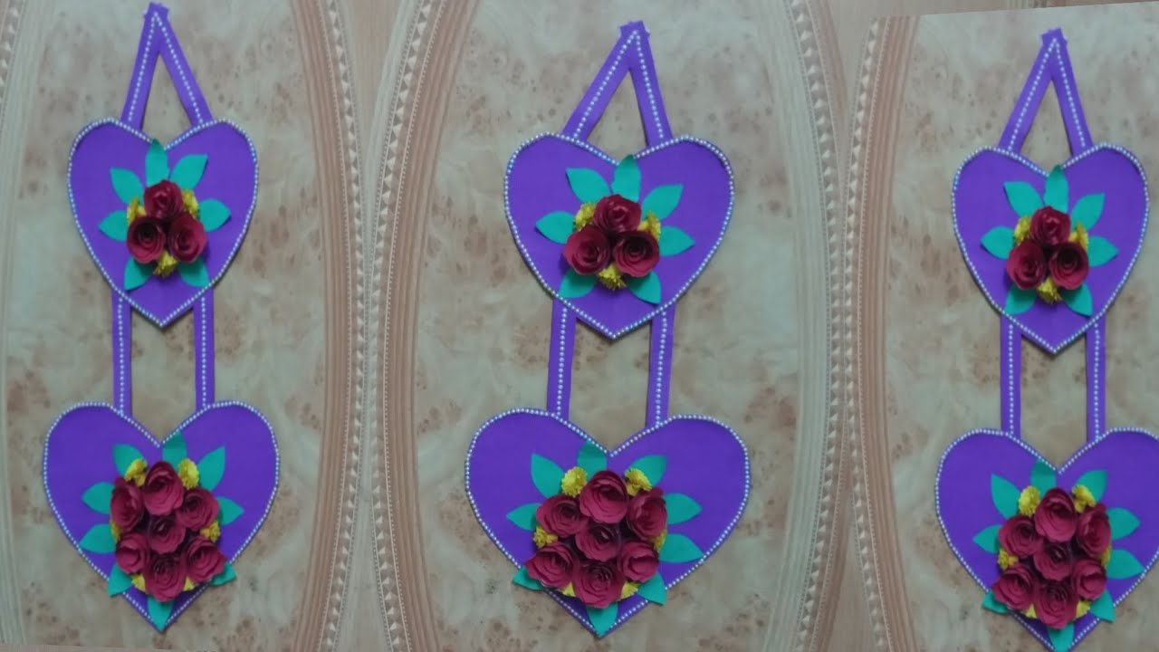 Amazing Door Hanging || How to make door hanging - Room Decoration ...