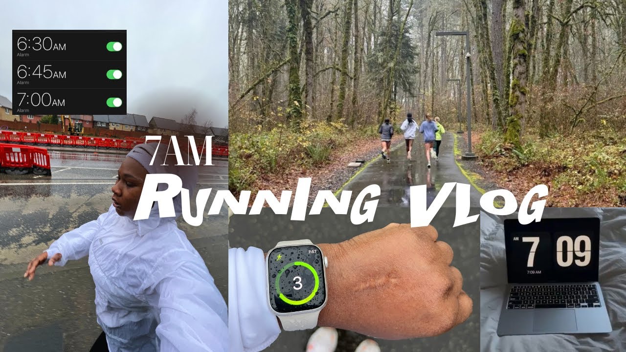 RAINY DAY RUNNING VLOG 🏃🏿‍♀️: Couch to 5k week 3 + joining a running ...