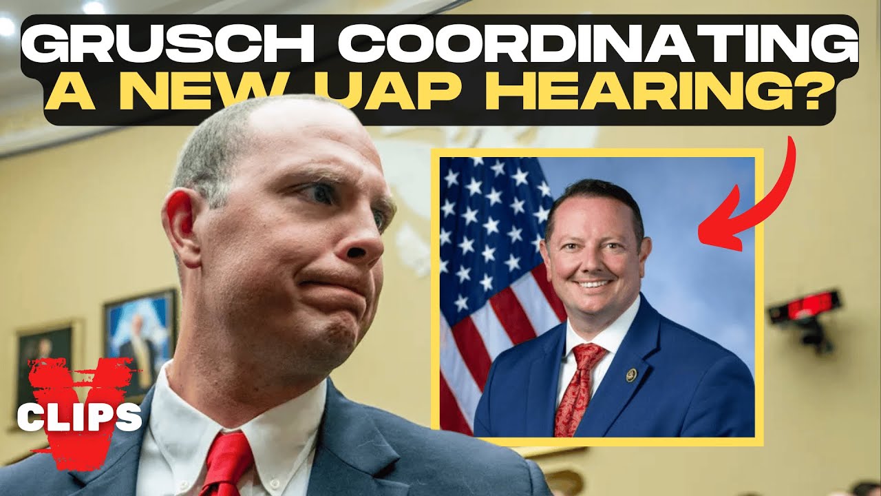 David Grusch Joins Burlison's Team Ahead of Possible UAP Hearing - YouTube