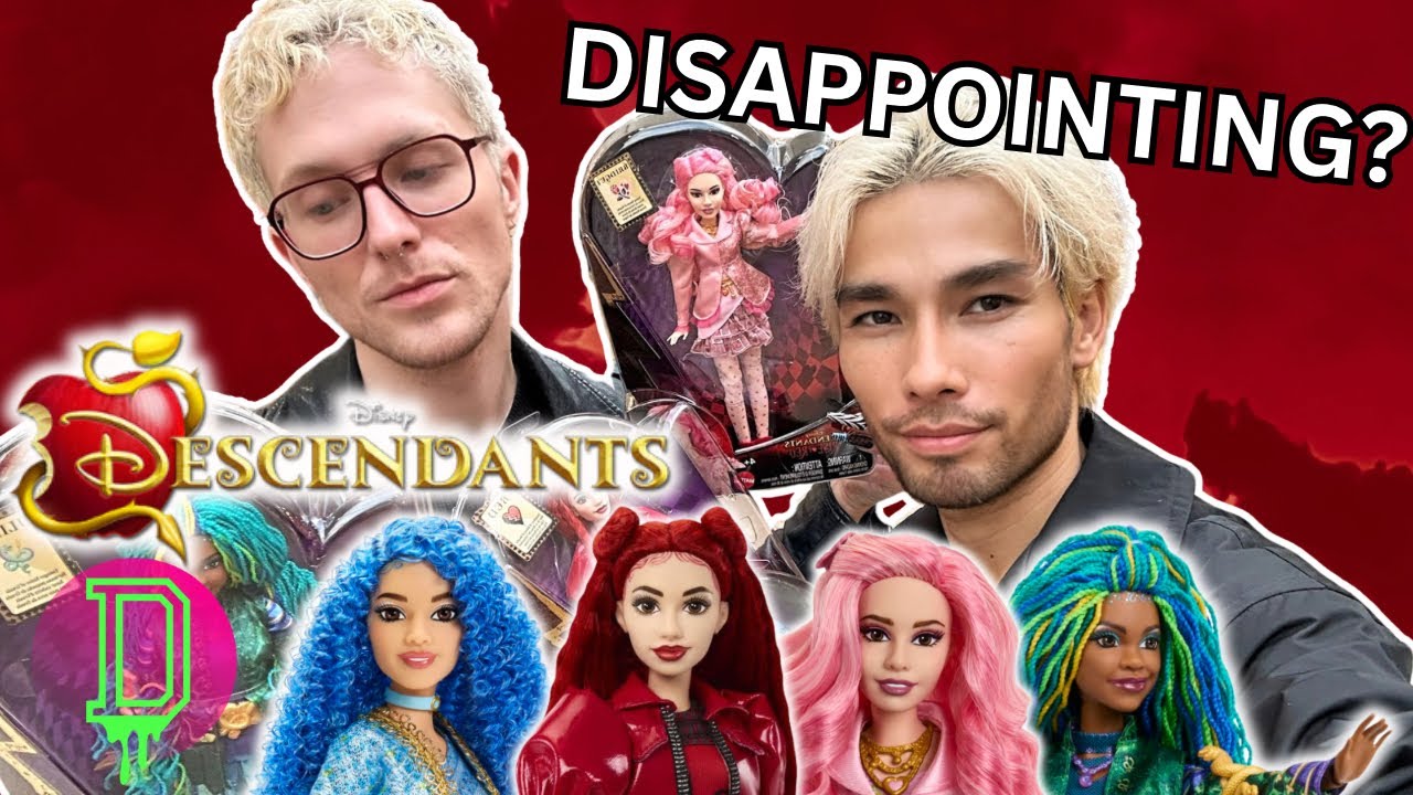 NEW Mattel Disney Descendants dolls!! Unboxing and review! - YouTube