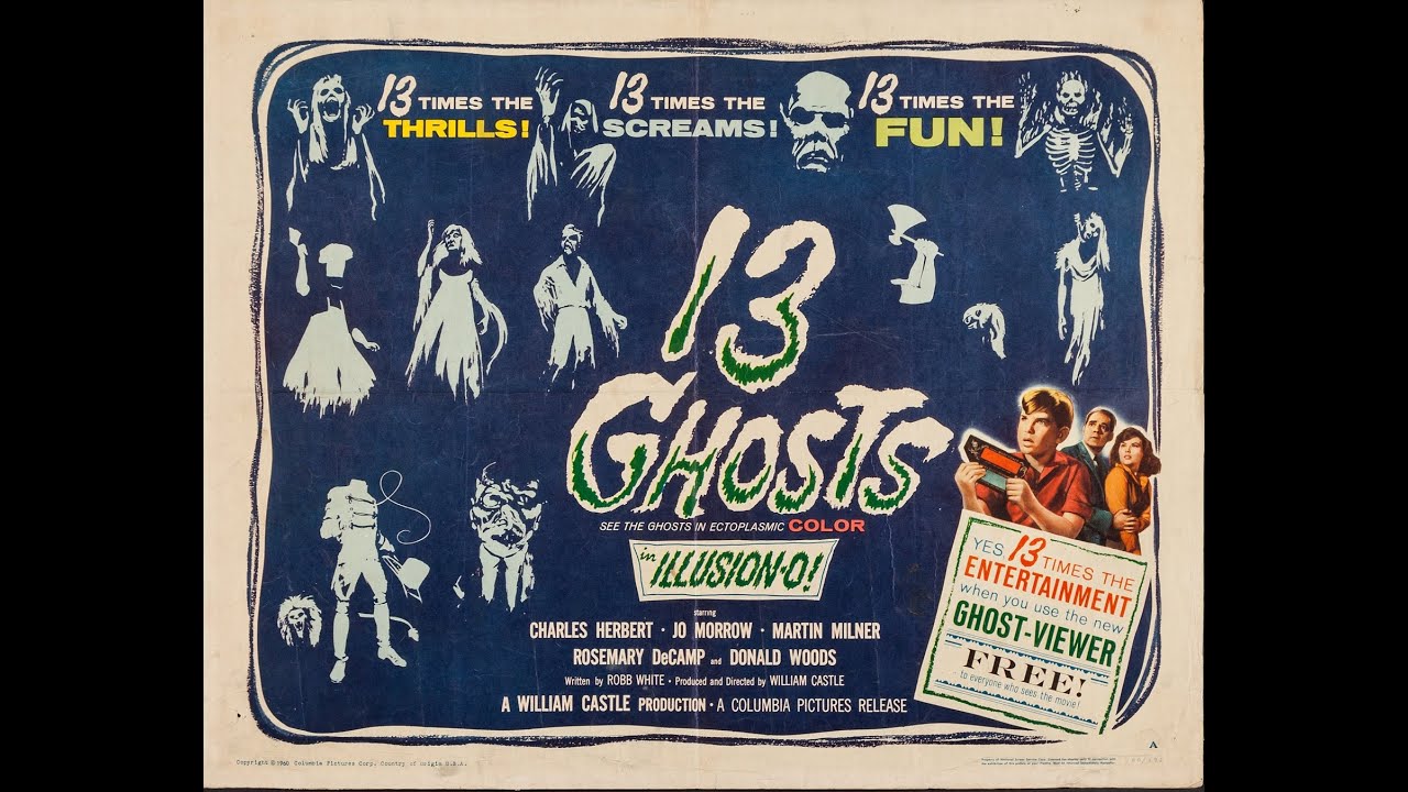 Review - Feature 1: 13 Ghosts (1960) - YouTube