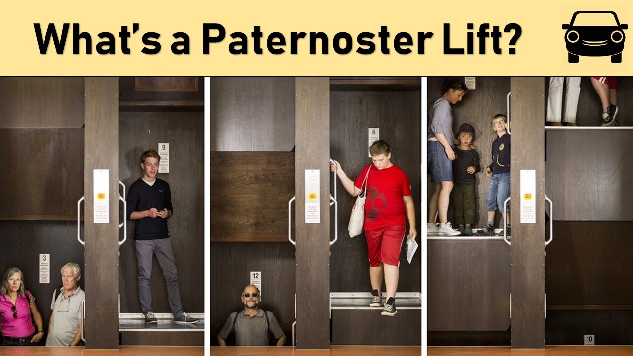 What's a Paternoster Lift? - YouTube