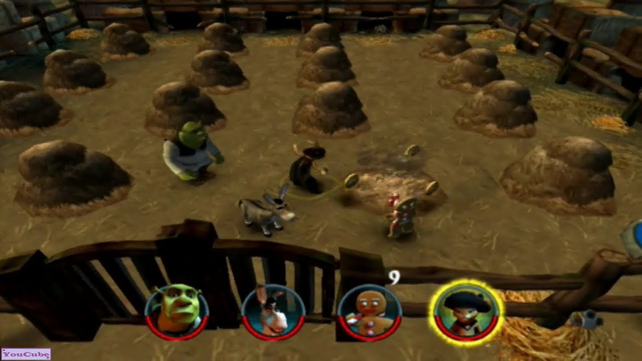 Shrek 2 - Jack and Jill's Farm - Needle Needed - YouTube