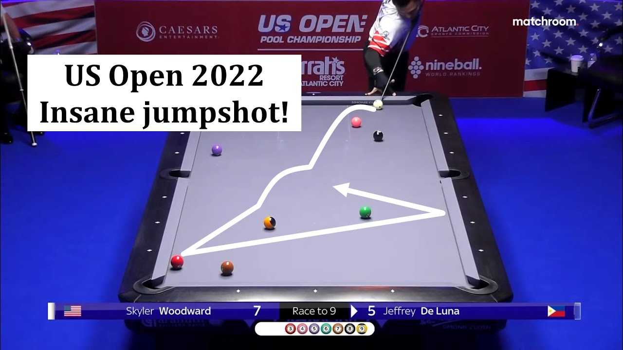 Highlights of INSANE SHOTS in US open | US open 2022 DAY 1 (9-ball pool ...