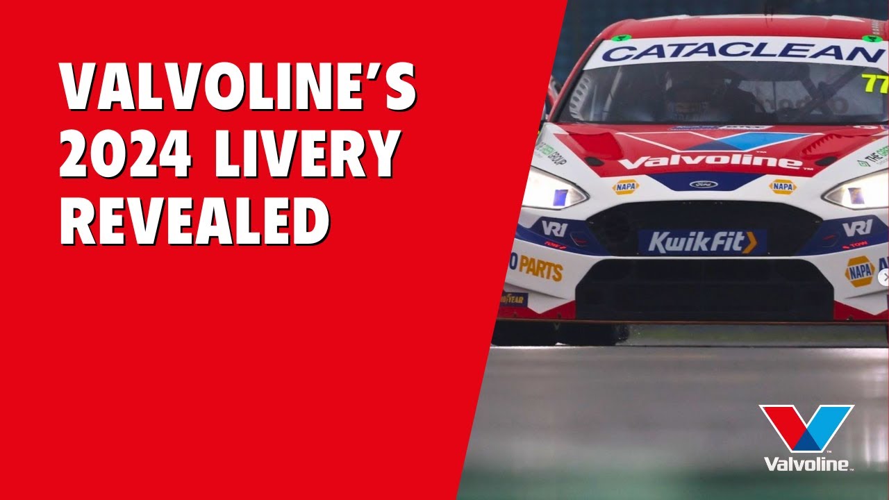 RACE Ready | VALVOLINE’s 2024 Livery Revealed at SILVERSTONE - YouTube