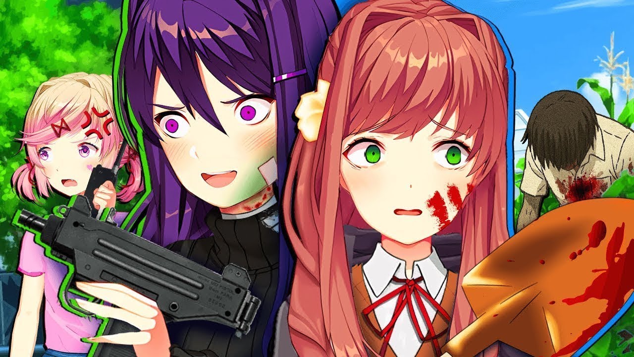 Dokis Survive the Zombie Apocalypse🧟(DDLC Voiced Animation) - YouTube