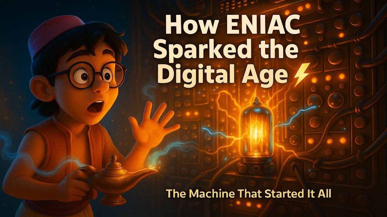 ENIAC: The Room-Sized Computer That Started the Digital Age 🖥️⚡ - YouTube