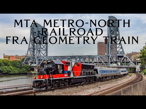 MTA Metro-North Railroad/FRA Geometry Train (2025) - YouTube