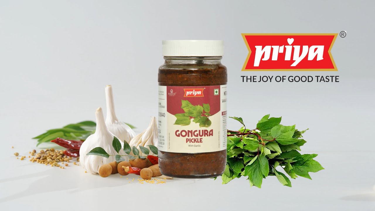 Priya Foods' Gongura Pickle: Traditional Telugu Delicacy with Tangy ...