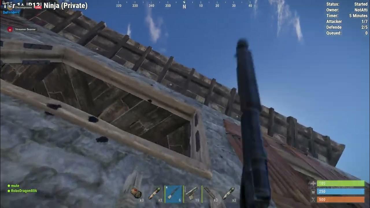 rust raid sim gameplay - YouTube