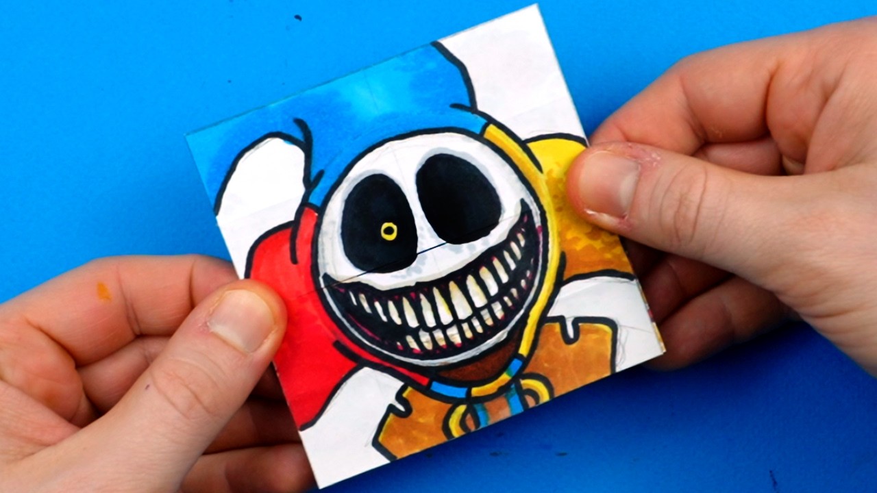 6 INSANE Poppy Playtime Paper Crafts + How to Make Them! 😱 - YouTube