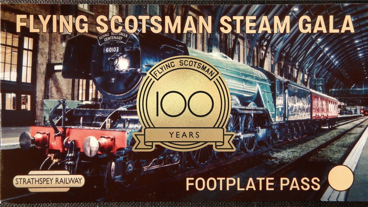 Boat of Garten Flying Scotsman Centenary Gala - YouTube