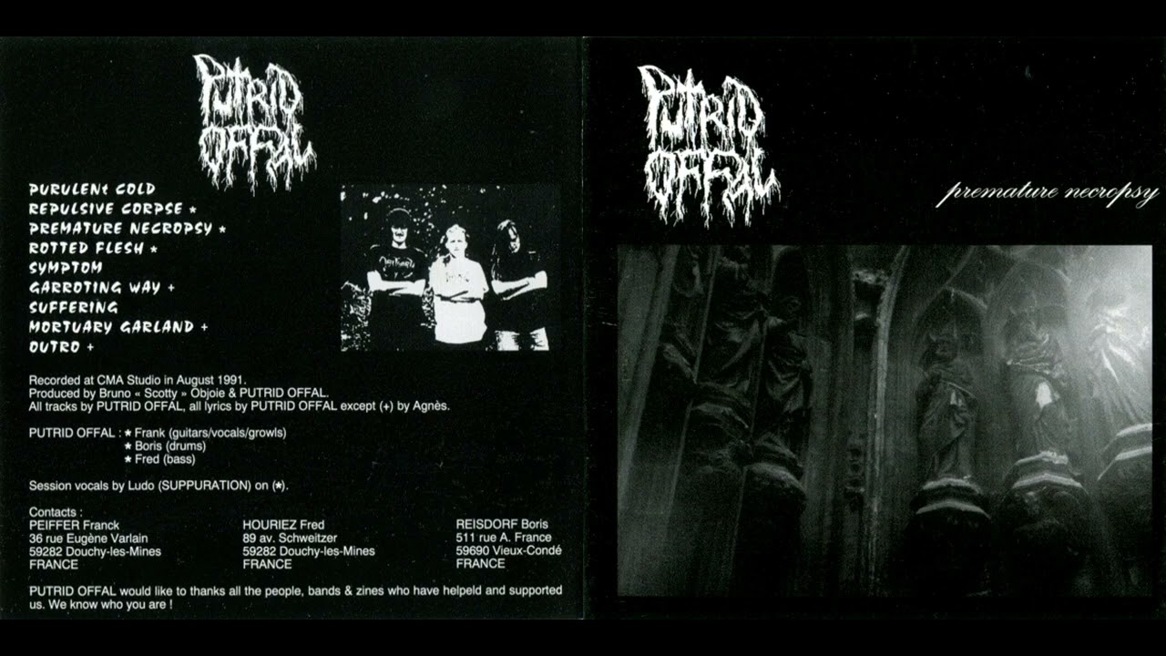 Putrid Offal / Exulceration - Premature Necropsy / Infernal Disgust ...