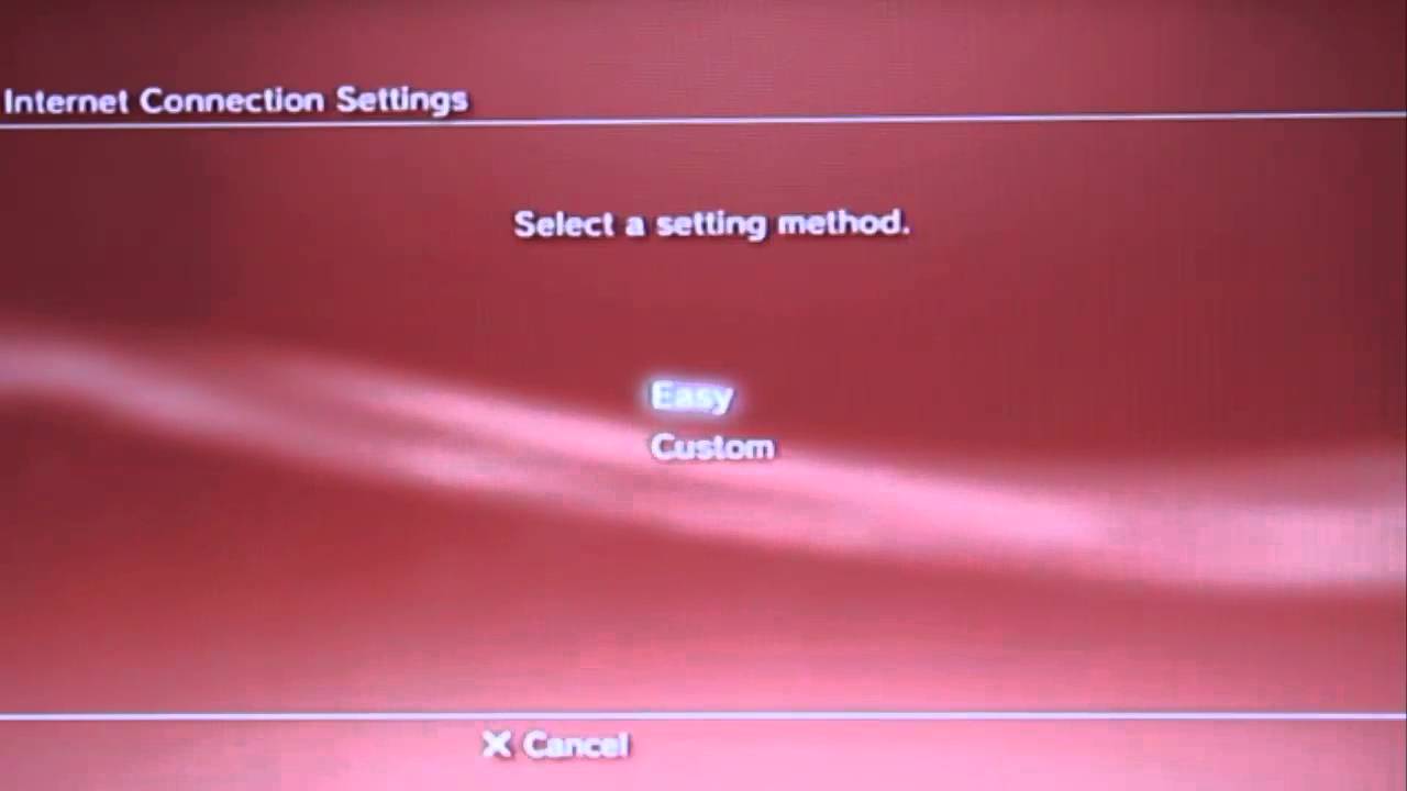 how to connect internet to playstation 3 using wired connection - YouTube