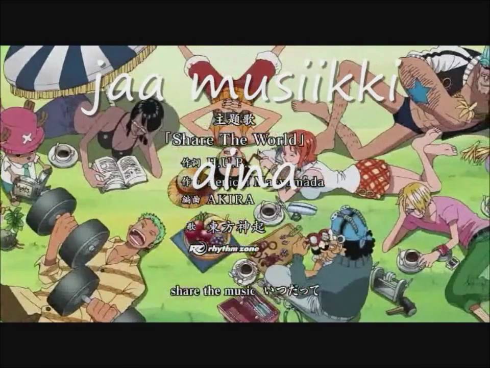One piece OP 11 finnish translation - YouTube