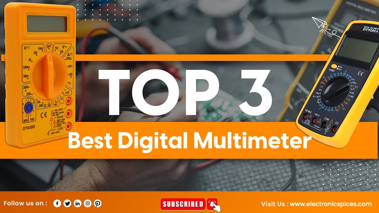 Best Digital Multimeter In India || How To Use Multimeter || Multimeter ...