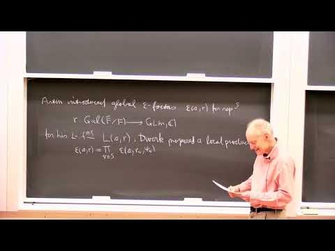 Lecture 24: Automorphic Forms and Representation Theory: an introduction to the Langlands ...
