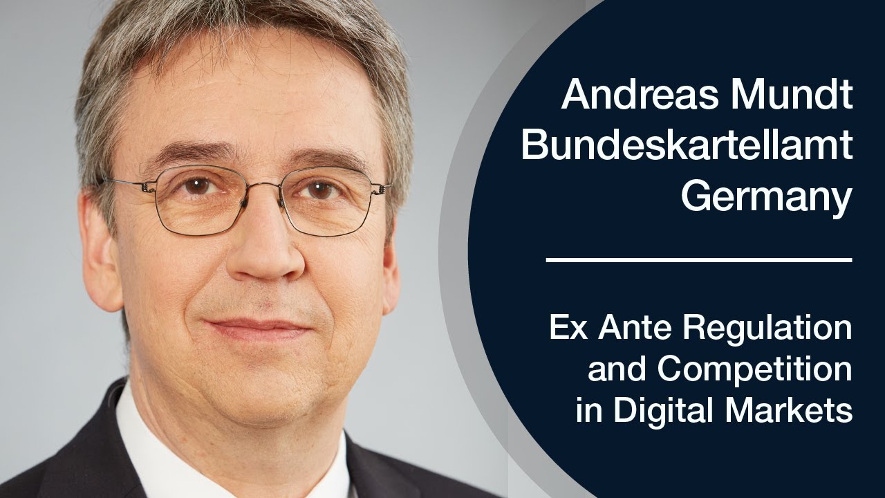 Andreas Mundt on the German Competition Act and the amendment against ...
