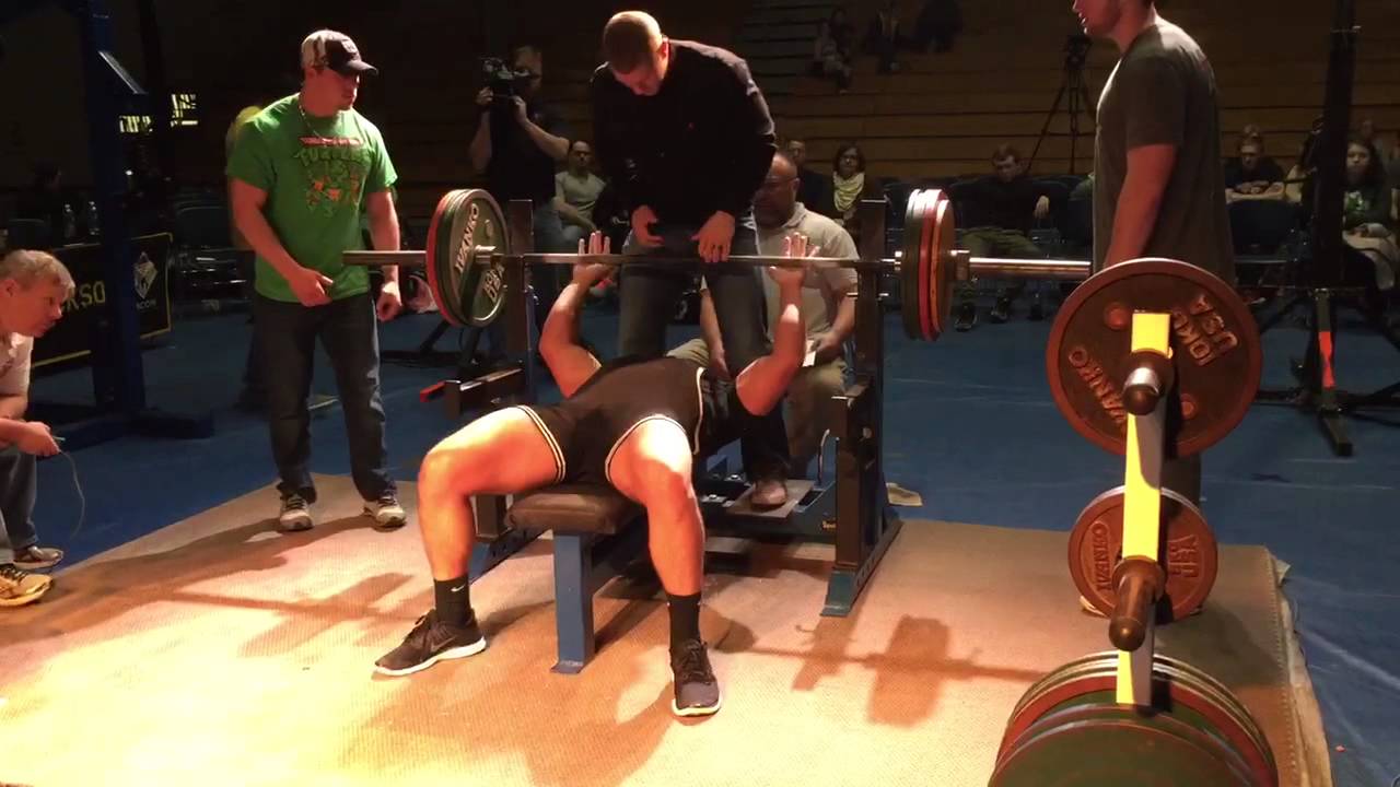 APF SC State Raw Bench Press Record 457 lbs By Brendan Van Nostrand at ...