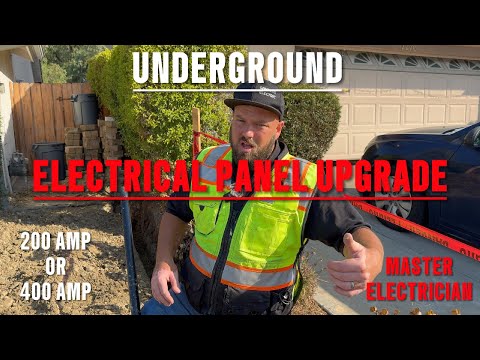 Electrical Panel Upgrade San Diego | BEST 200 or 400 AMP Underground Tutorial | Master Electrician